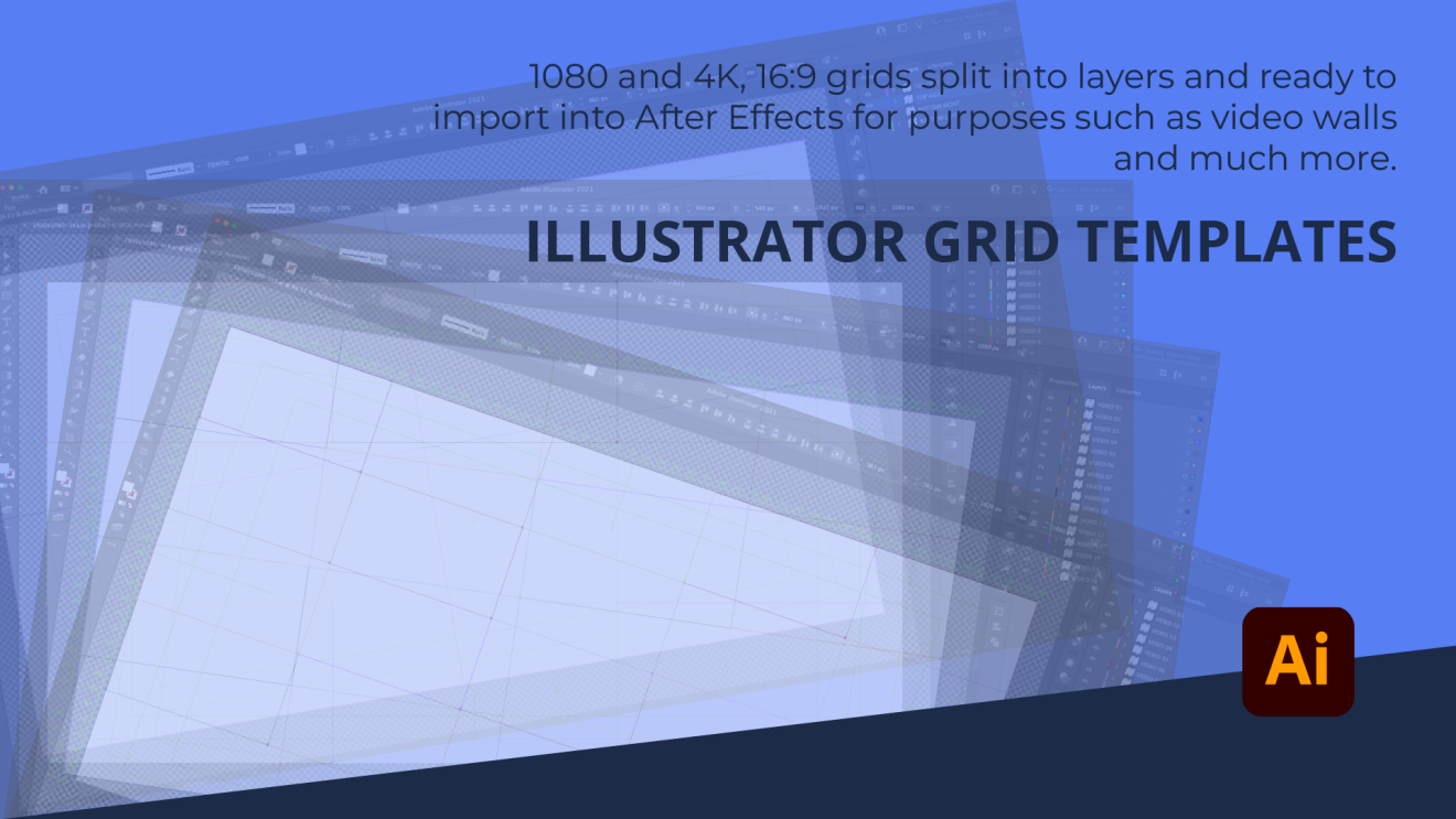 4 Free Illustrator Grid Templates - Jamie Steedman
